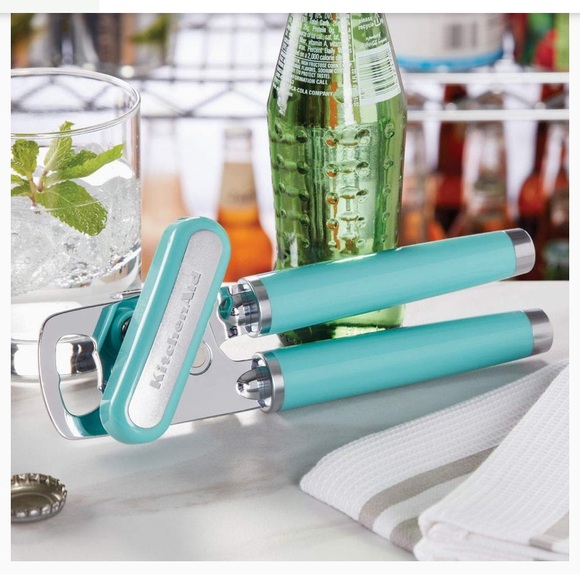 KitchenAid | Kitchen | Kitchenaid Multifunction Can Opner Aqua Sky Set ...